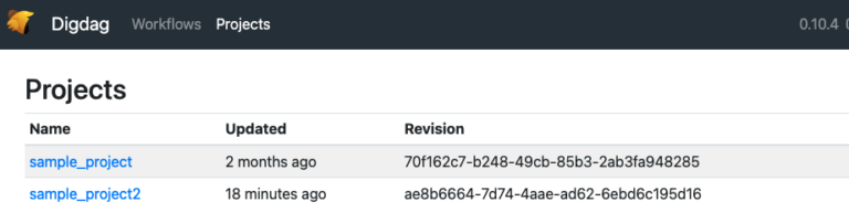 DigdagのREST APIを使って指定したプロジェクトのワークフロー名を取得する | DevelopersIO