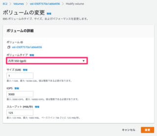 [アップデート] EBSのボリュームタイプをgp2からgp3に変更するときにIOPSとスループットを自動でサイジングするようになりました | DevelopersIO
