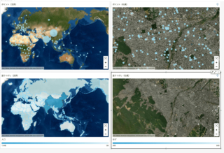 QuickSight のポイントマップと塗り分けマップでベース地図を変更出来るようになってました | DevelopersIO