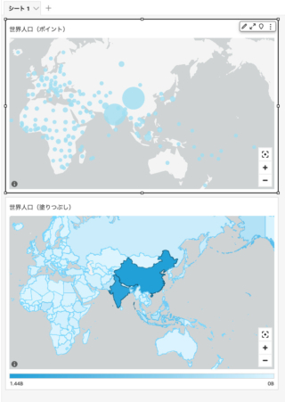 QuickSight のポイントマップと塗り分けマップでベース地図を変更出来るようになってました | DevelopersIO