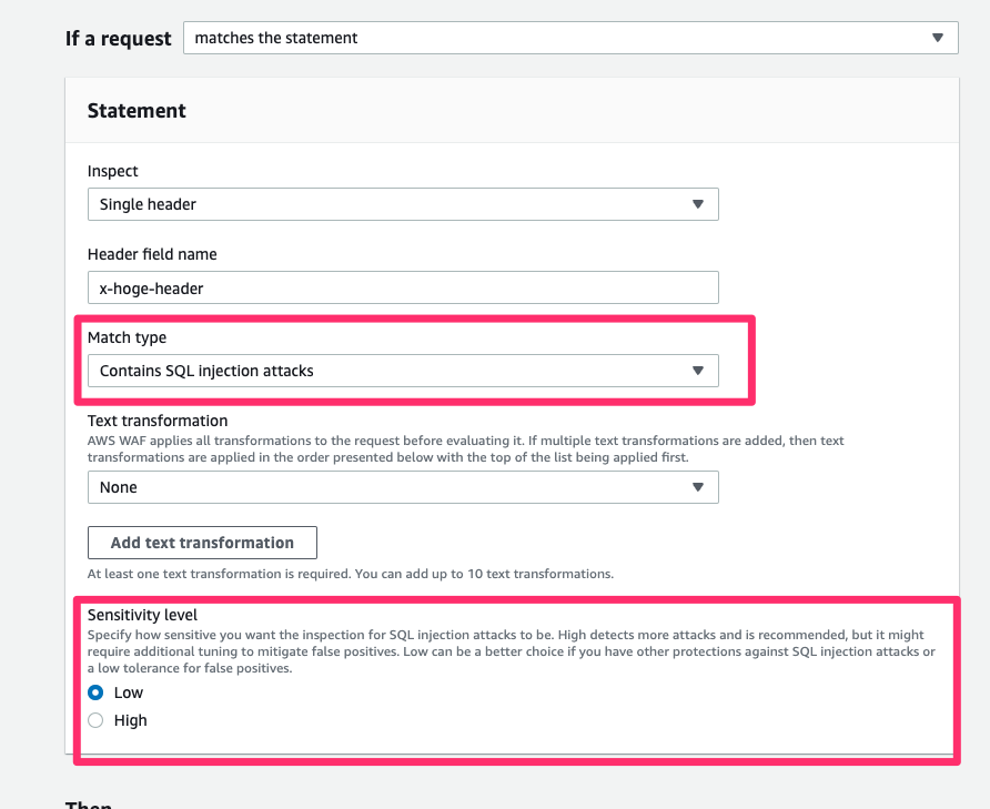AWS WAF の SQLインジェクションルールステートメントに対して Sensitivity levels が設定出来るようになったので攻撃してみた | DevelopersIO