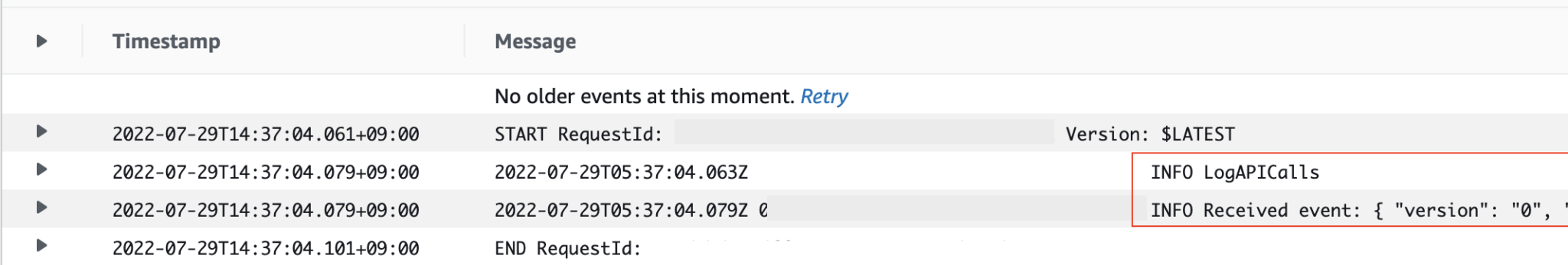 EventBridgeを使用してCloudTrail経由でAWS APIコールのログを記録してみた。 | DevelopersIO