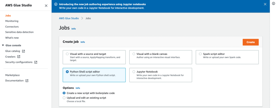 アップデート Aws Glue Python Shellがプリロードライブラリを備えた Python 39環境、追加ライブラリの