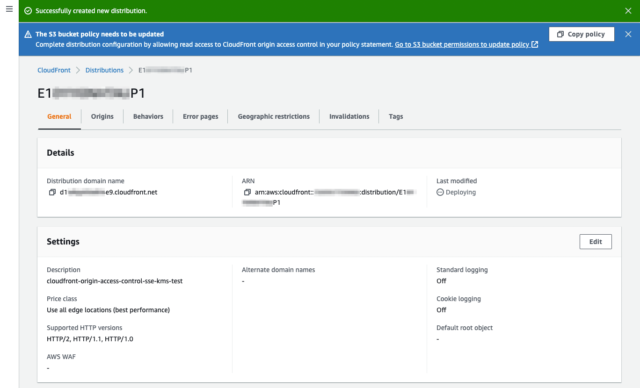 [NEW] CloudFrontからS3への新たなアクセス制御方法としてOrigin Access Control (OAC)が発表されました ...