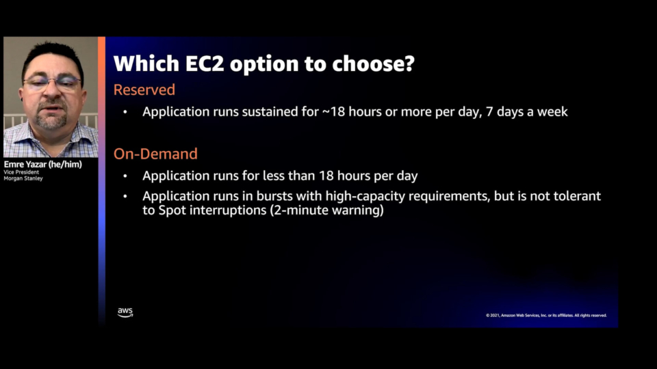 モルガン・スタンレー社の HPC 活用事例から学ぶストレージ選択、EC2 の購入オプション | DevelopersIO