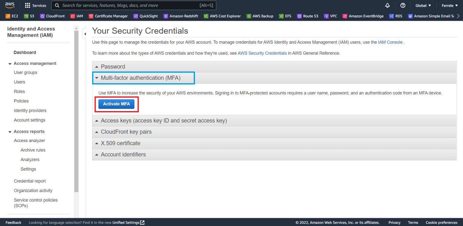 วิธีการเปิดใช้งาน AWS IAM MFA บนมือถือ | DevelopersIO