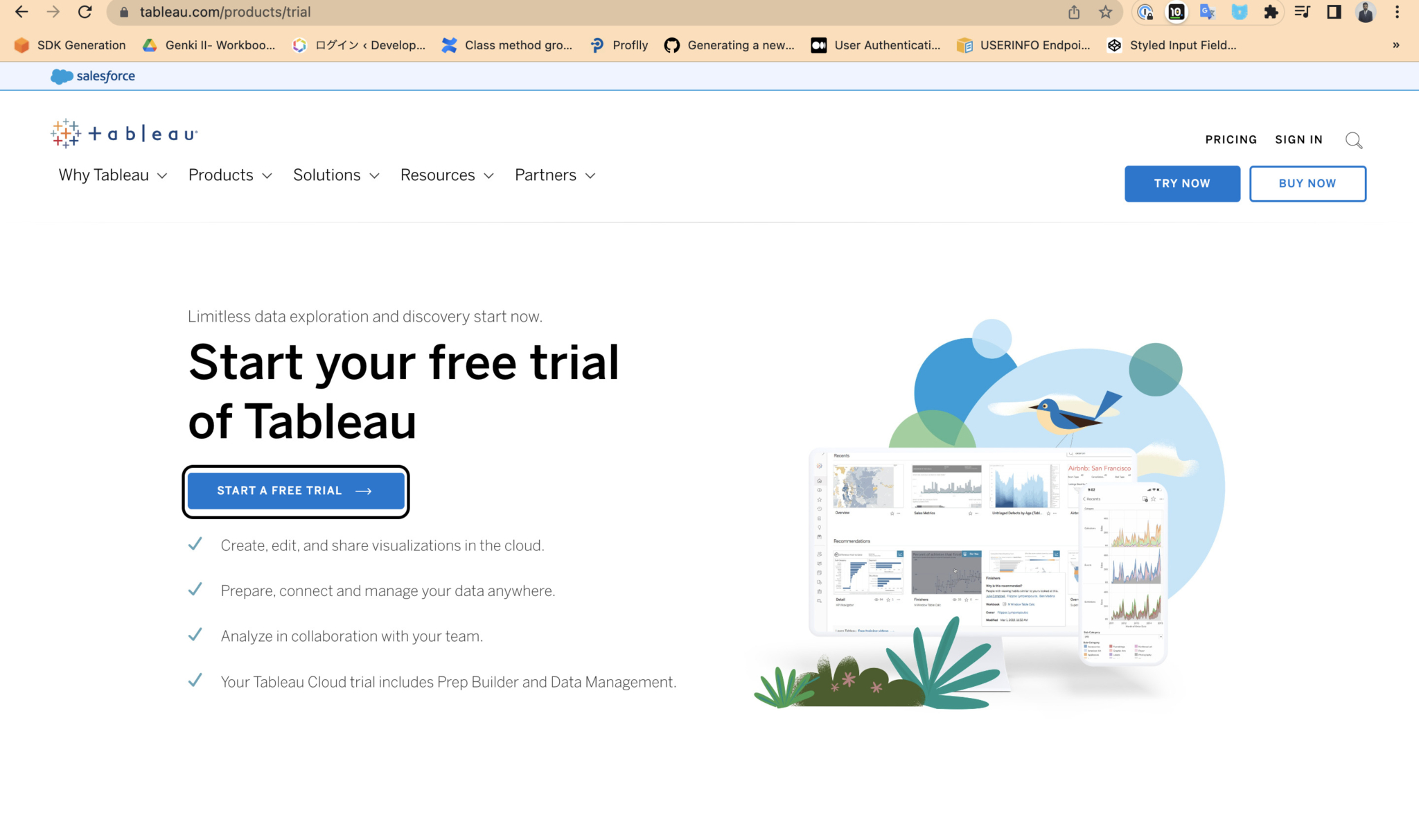 Created a Tableau Online site for first time | DevelopersIO