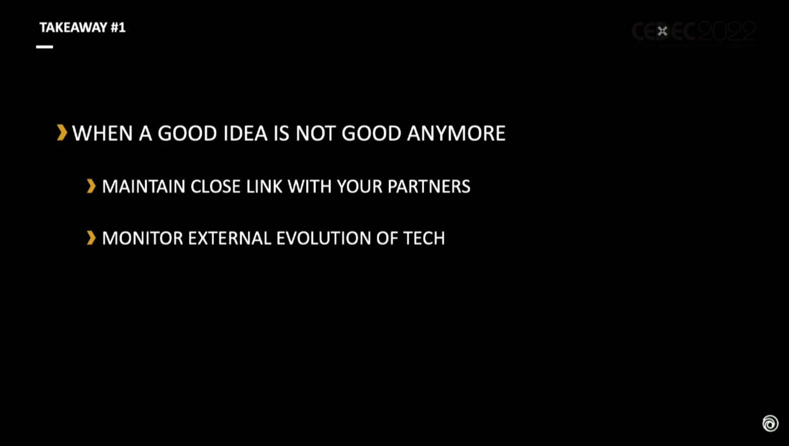[レポート]Ubisoft La Forge ～イノベーションの成功と失敗の6年間～ #cedec2022 #classmethod_game ...