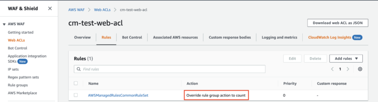 CloudFormationでAWS WAFのカウントモードとブロックモードを切り替えてみた | DevelopersIO