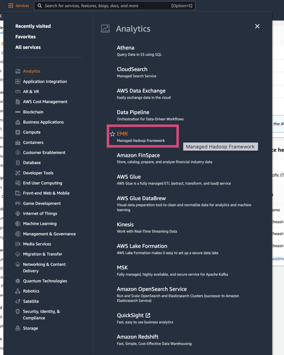 I tried Creating Amazon EMR Cluster | DevelopersIO