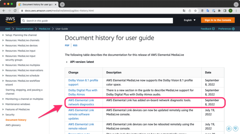 [UPDATE] AWS Elemental Linkでデバイスからネットワーク診断ができるようになりました！ | DevelopersIO