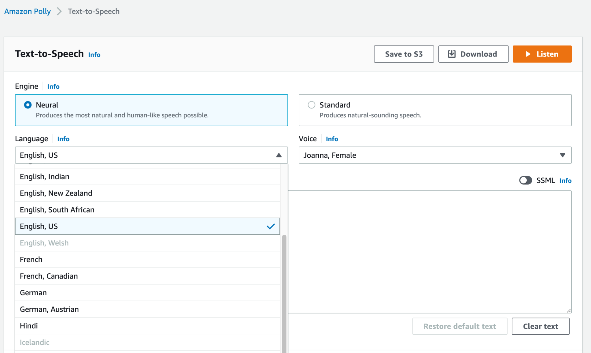 AI音声のAmazon Pollyを使ってみた! | DevelopersIO