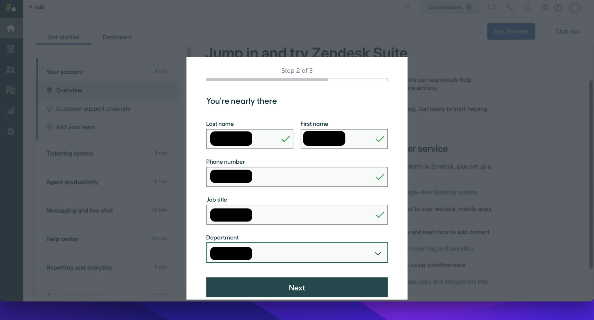 I tried creating a Zendesk Sell Trial Account | DevelopersIO