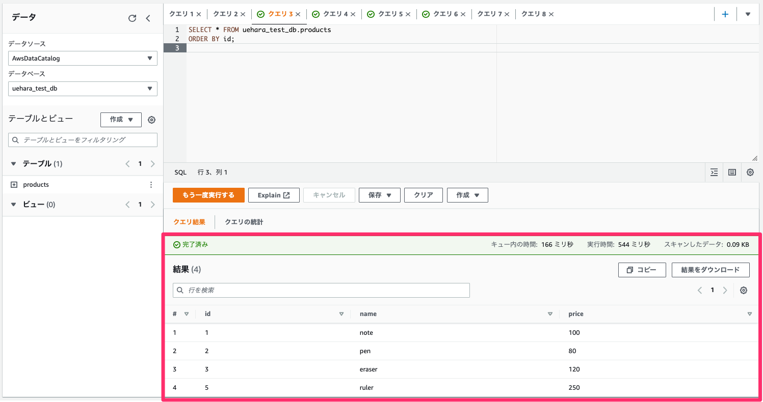 S3上のCSVをAthenaでクエリ操作してみた（Boto3対応） | DevelopersIO