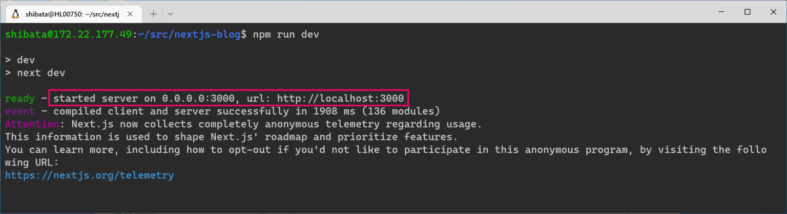 WSL2環境でNext.jsに入門してみた | DevelopersIO