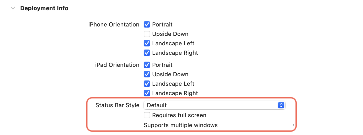 Xcode 14でステータスバーを非表示にする方法 | DevelopersIO Xcode 14でステータスバーを非表示にする方法 | DevelopersIO