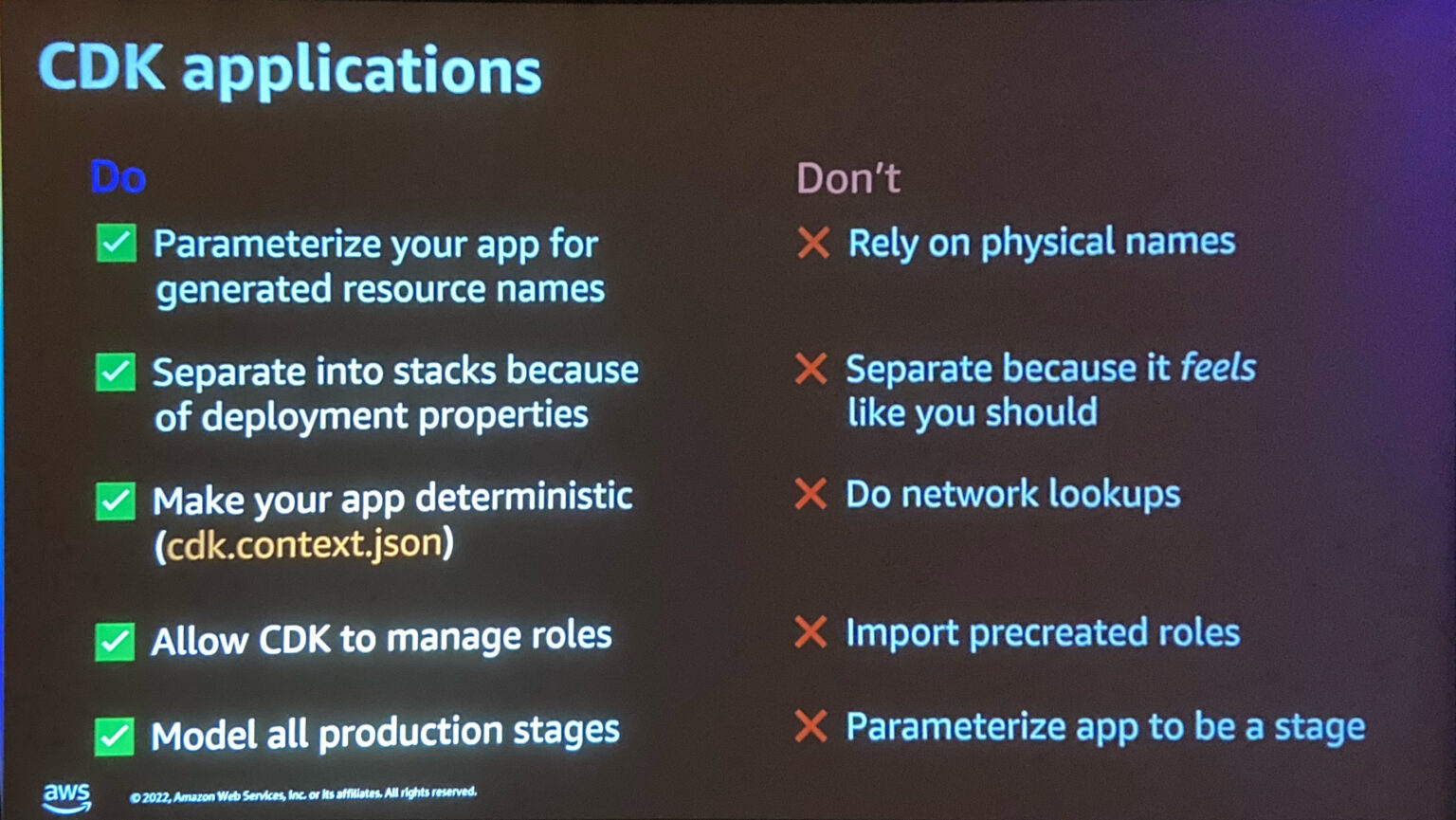 [レポート]AWS CDKのL2、L3 Constructを実装する具体的なテクニックと、CDKのベストプラクティスを学ぶワークショップに参加しました #reinvent | DevelopersIO