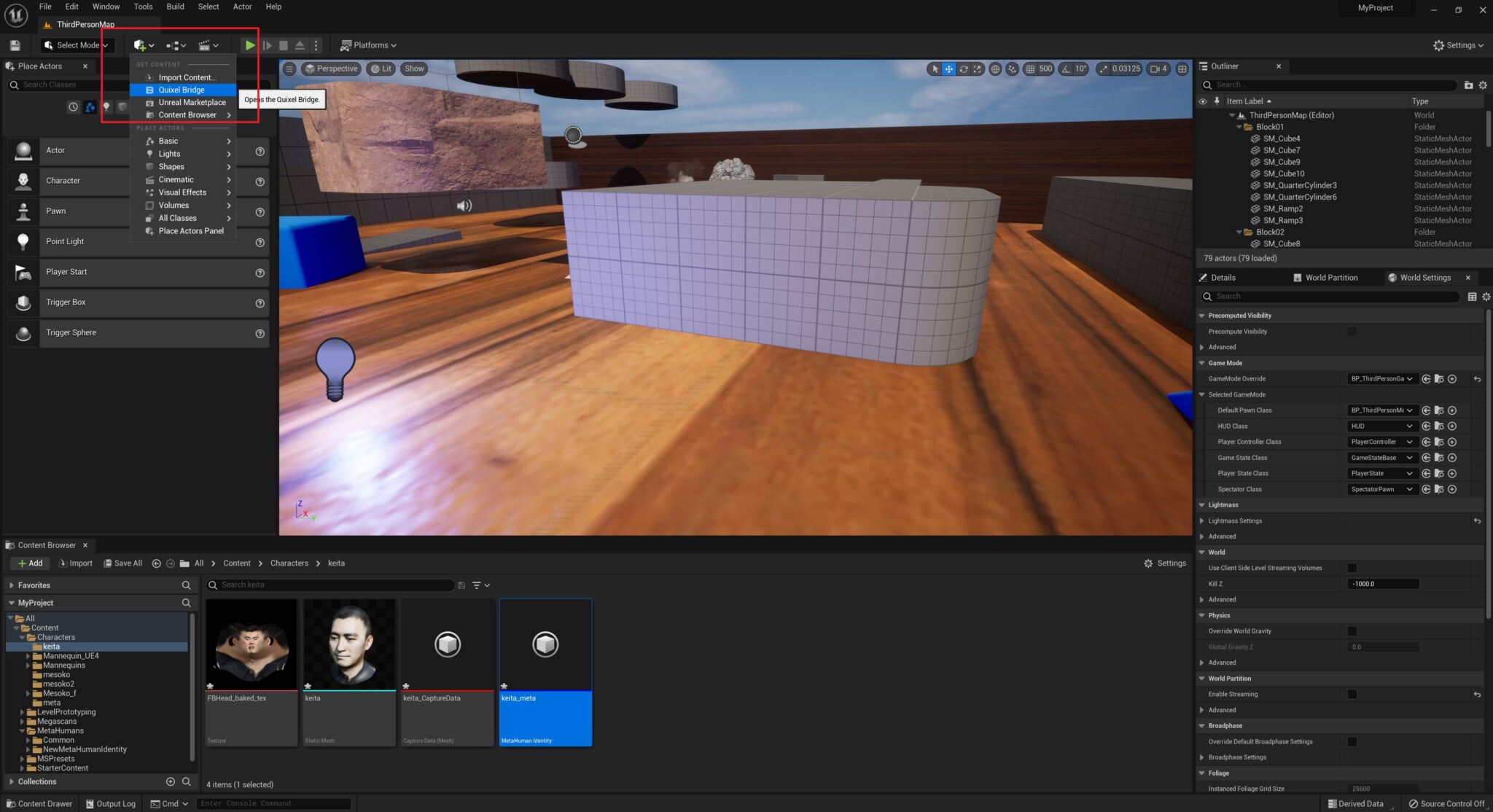 Mesh to MetaHumanで自分似の3Dモデルを作って #UnrealEngine5 に組み込んでみた | DevelopersIO