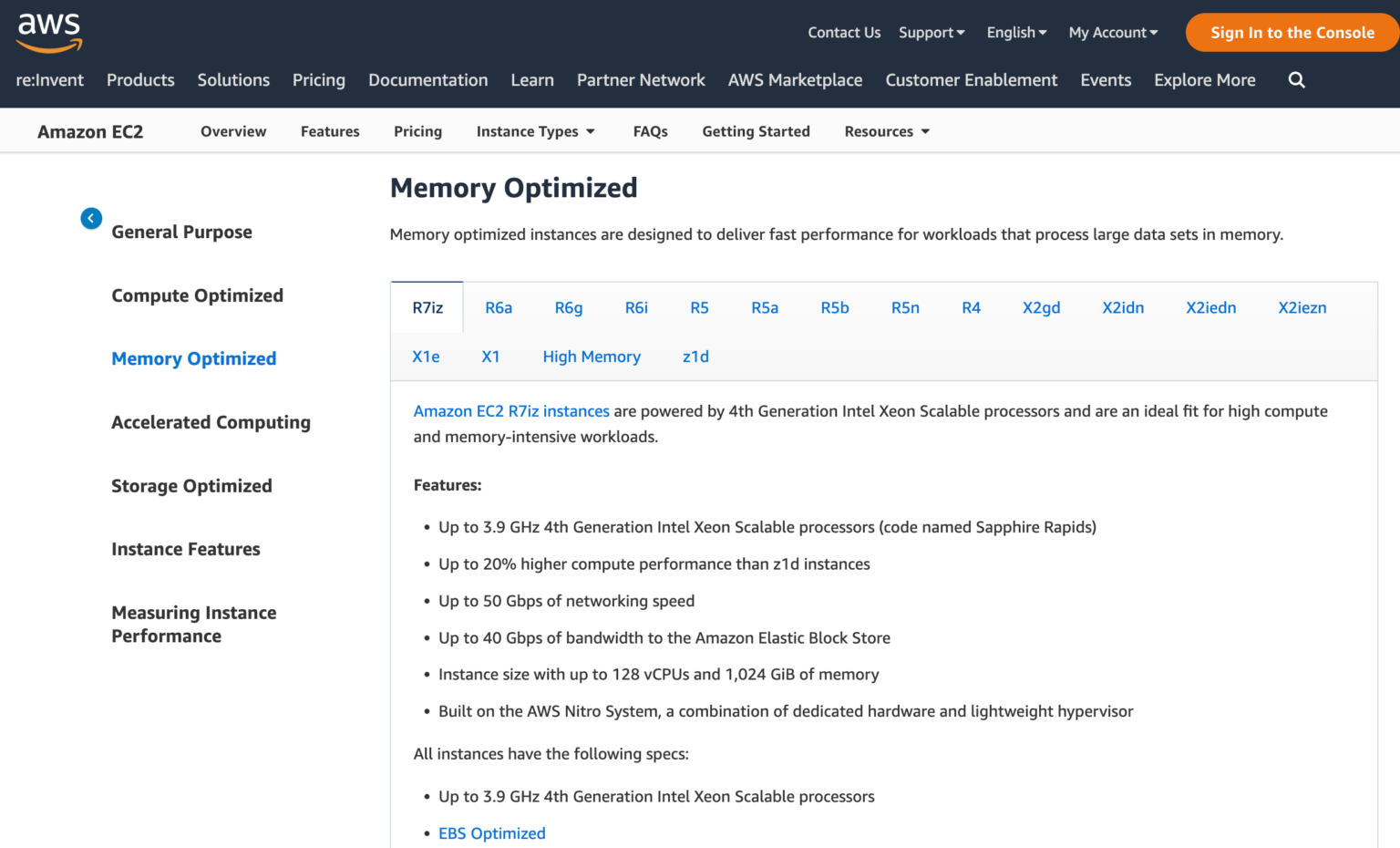 [新機能] Amazon EC2 R7izインスタンスが発表されました #reinvent | DevelopersIO