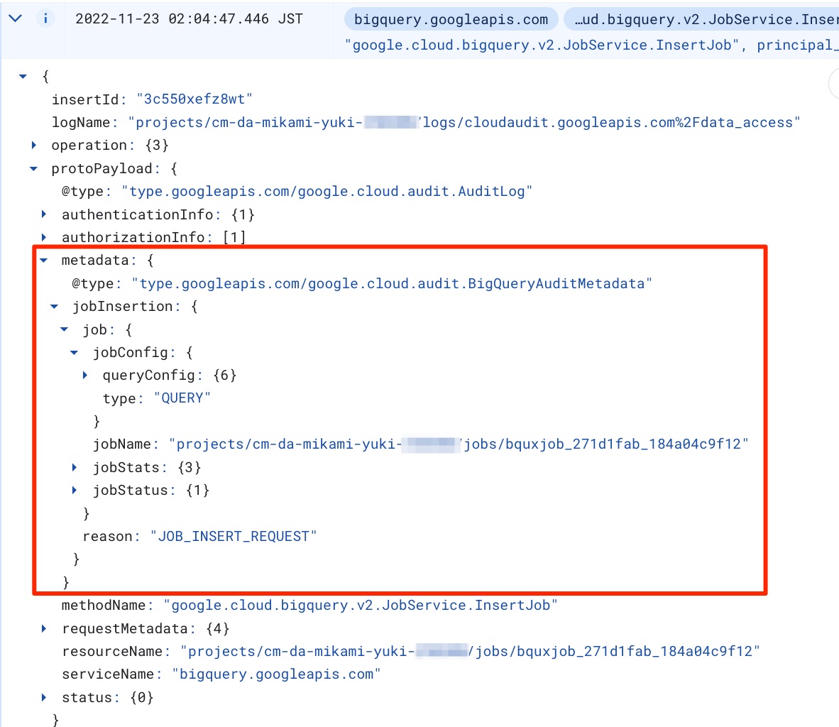 BigQuery へのデータ INSERT をトリガに、Cloud Functions を実行してみた。 | DevelopersIO
