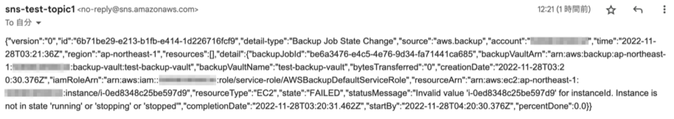 TerraformでAWS Backupジョブの通知設定を行う | DevelopersIO