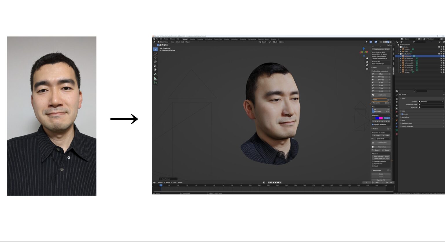 Mesh to MetaHumanで自分似の3Dモデルを作って #UnrealEngine5 に組み込んでみた | DevelopersIO
