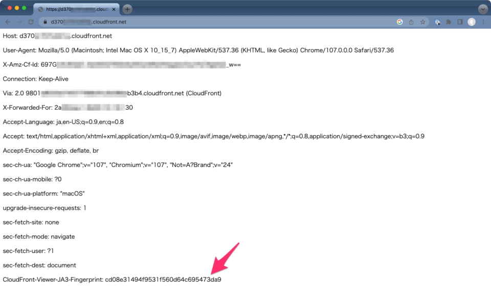 [update] Amazon CloudFrontでJA3 fingerprint headersをサポートしました！ | DevelopersIO