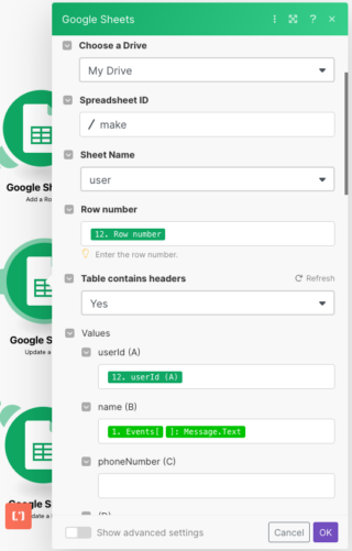 ノーコードツール（Make:旧Integromat）を使ってユーザー登録用のLINE botを作ってみた | DevelopersIO