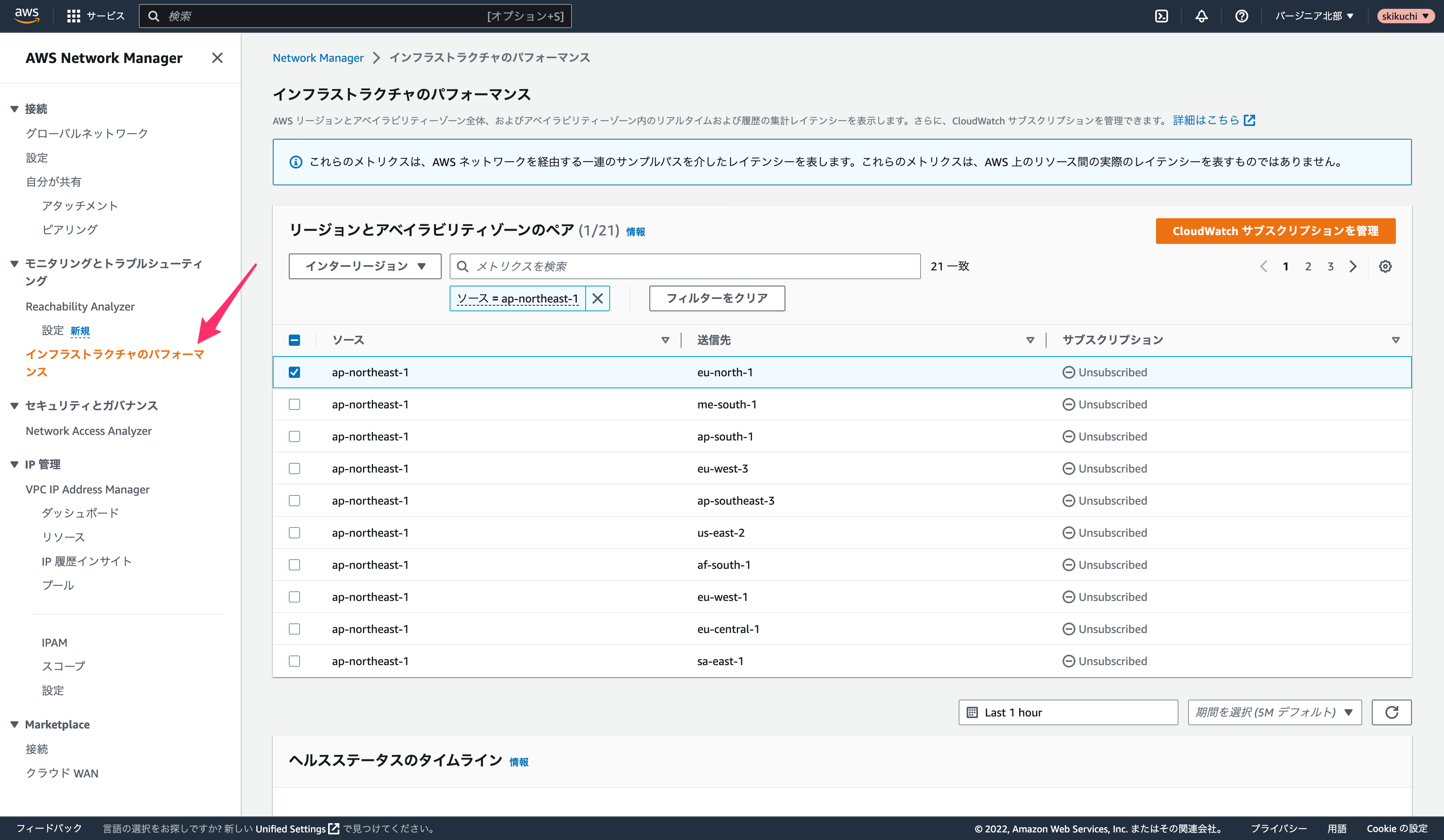 [アップデート] AWS Network Manager でAWSグローバルネットワークのリアルタイムパフォーマンスがモニタリング可能になりました #reinvent | DevelopersIO