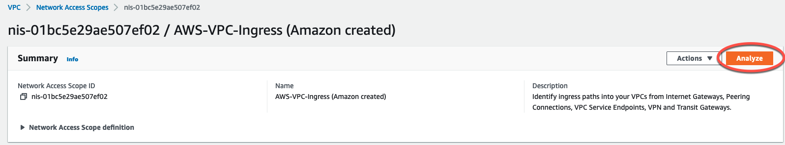 [レポート]Analyze your network using Amazon VPC Network Access Analyzer #SEC204-R #reinvent ...