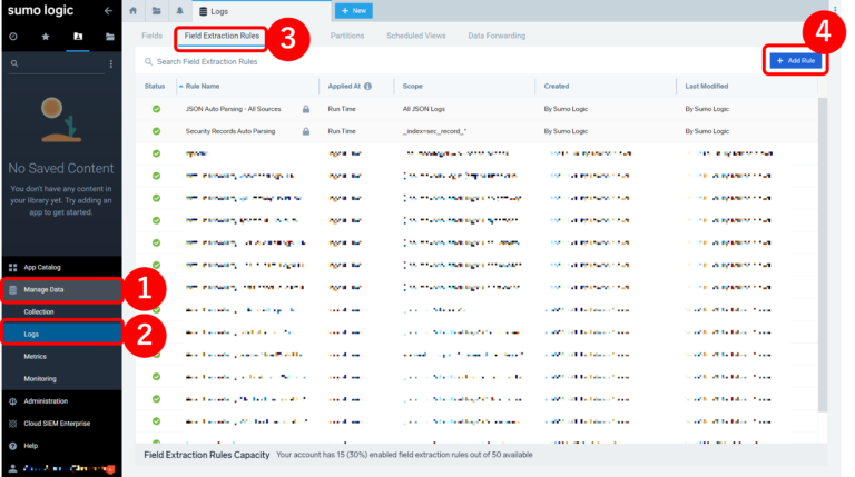 Sumo Logic – FER（Field Extraction Rules）の作成方法と注意点について | DevelopersIO