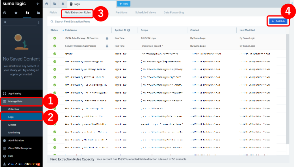 Sumo Logic – FER（Field Extraction Rules）の作成方法と注意点について | DevelopersIO