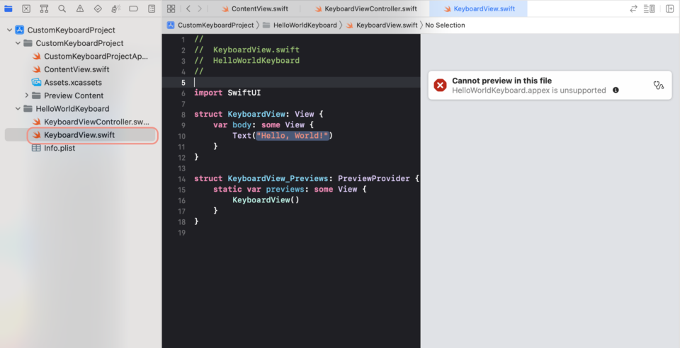 「Hello, Custom Keyboard!」SwiftUIでカスタムキーボードを作成してみる | DevelopersIO