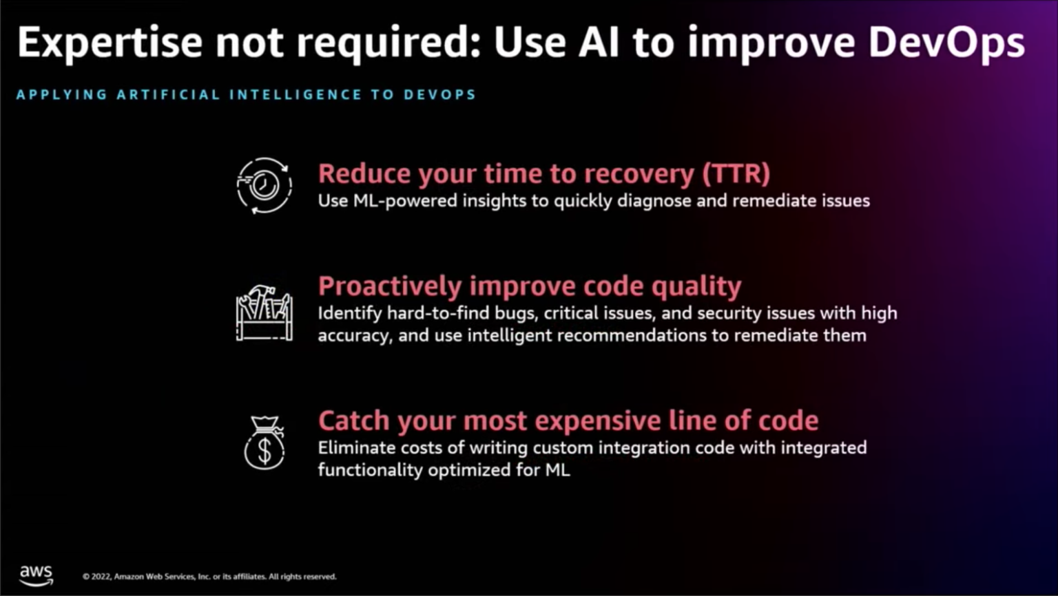 [レポート] DevOps のための AWS Well-Architected ベストプラクティス #DOP207 #reinvent | DevelopersIO