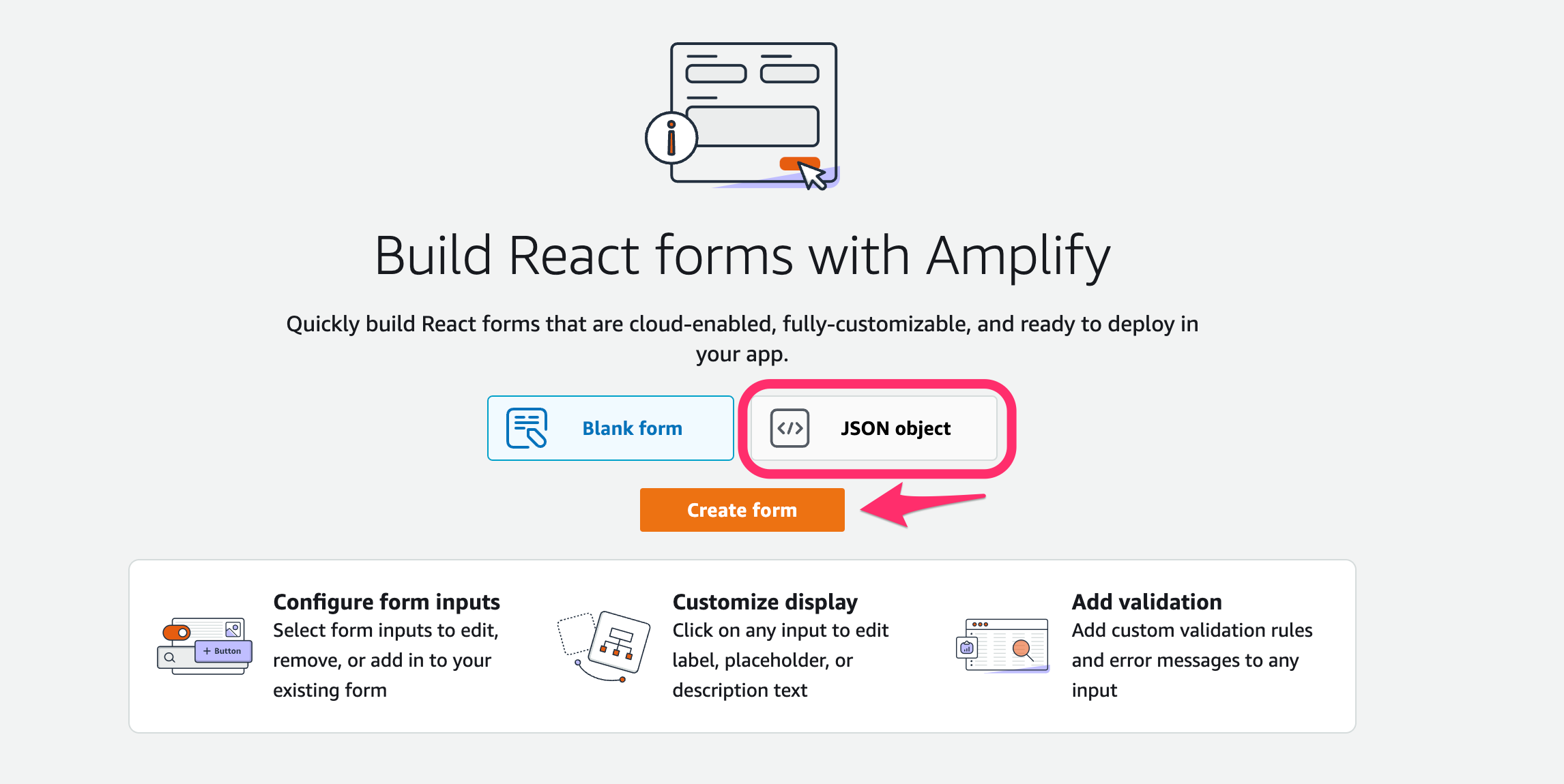 Amplify UI の新しい機能、Amplify Form を試してみた #reinvent | DevelopersIO