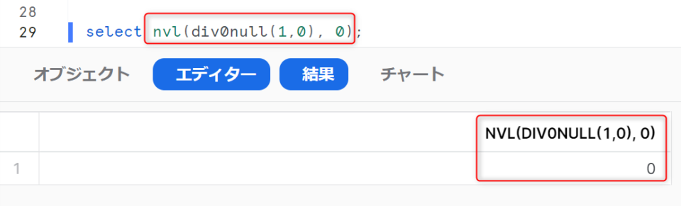 0除算でもNULL除算でも0を返すSnowflakeの除算関数「DIV0NULL」を試してみた #SnowflakeDB | DevelopersIO