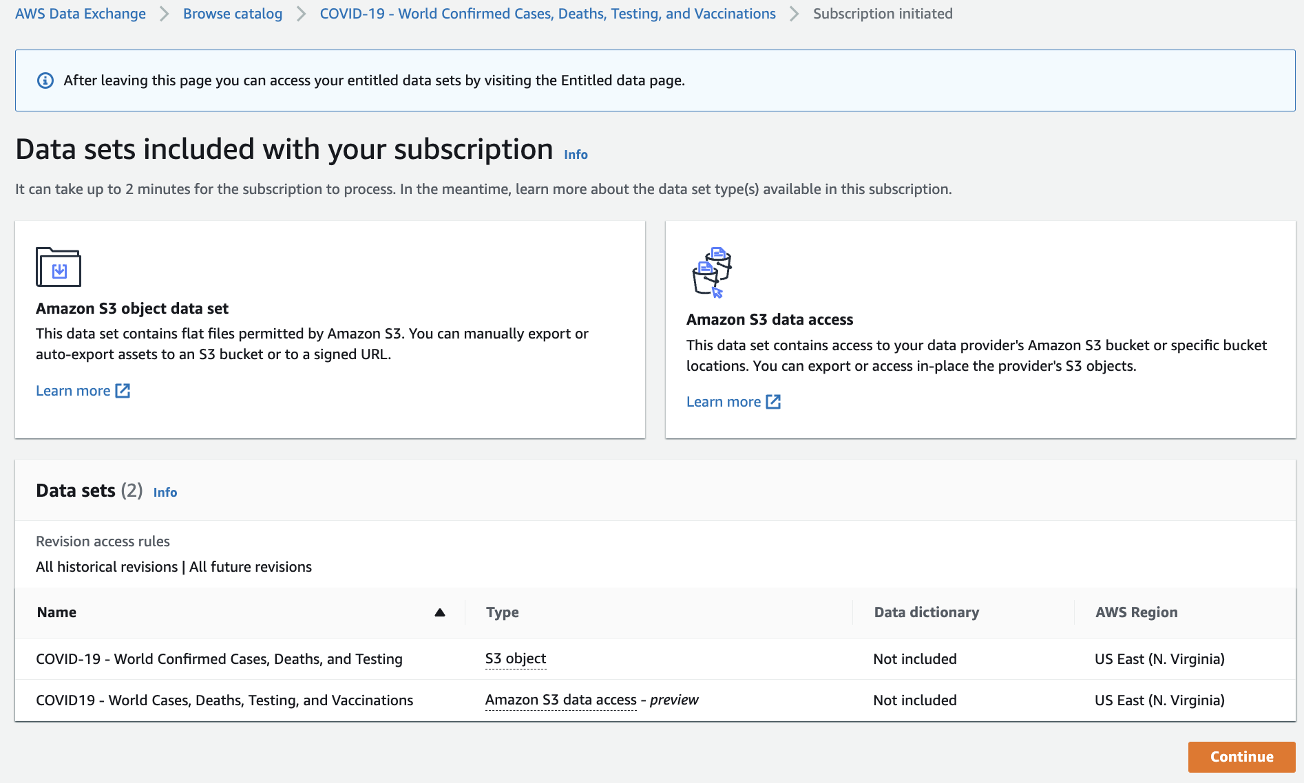 AWS Data Exchange for Amazon S3とAWS Data Exchange for AWS Lake ...