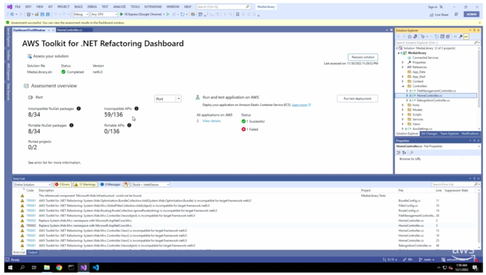 [レポート] Refactoring strategies for .NET applications as you migrate to ...