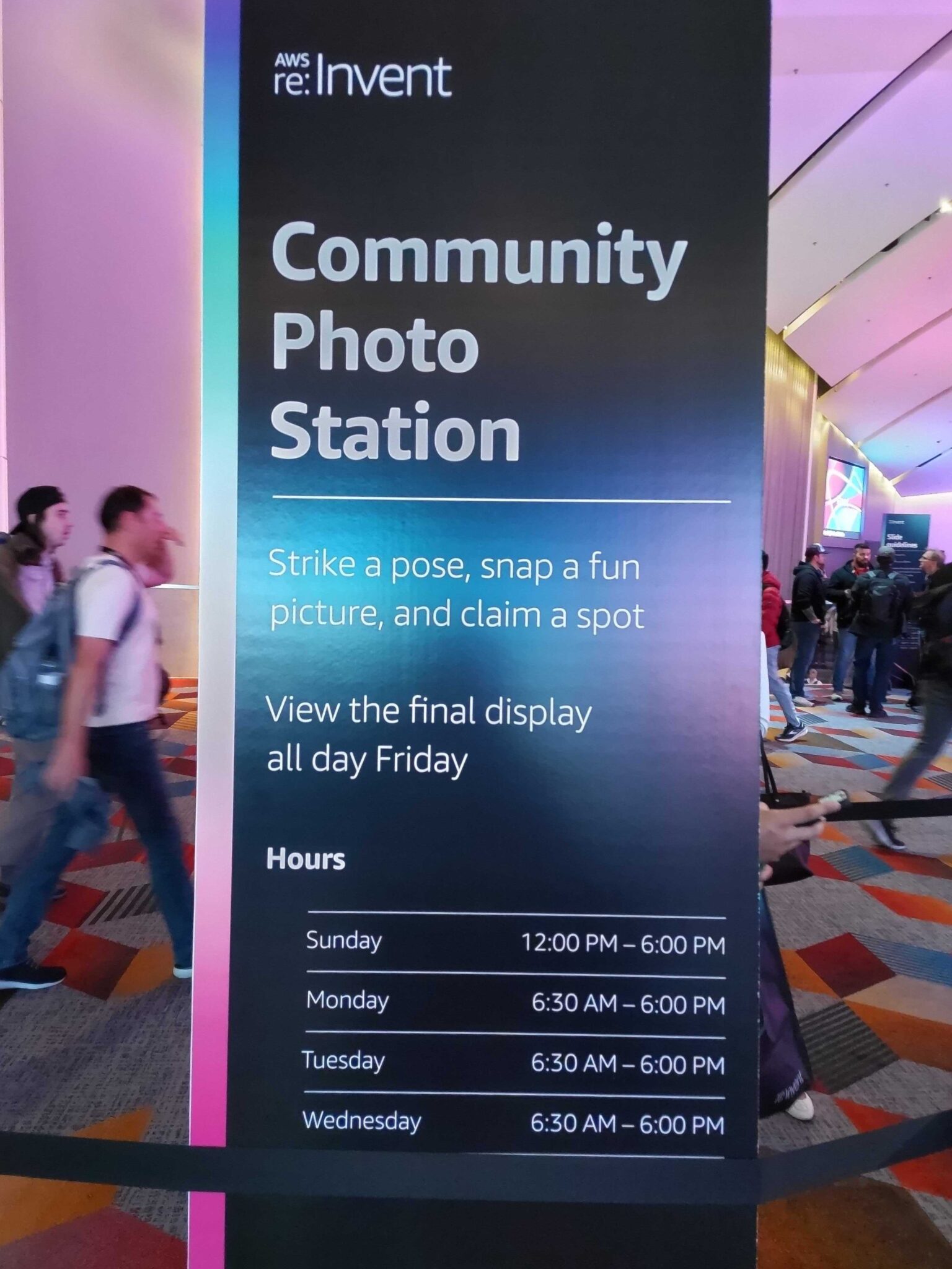 Community Photo Station で re:Invent 参加の記念写真を撮ろう！ #reinvent | DevelopersIO