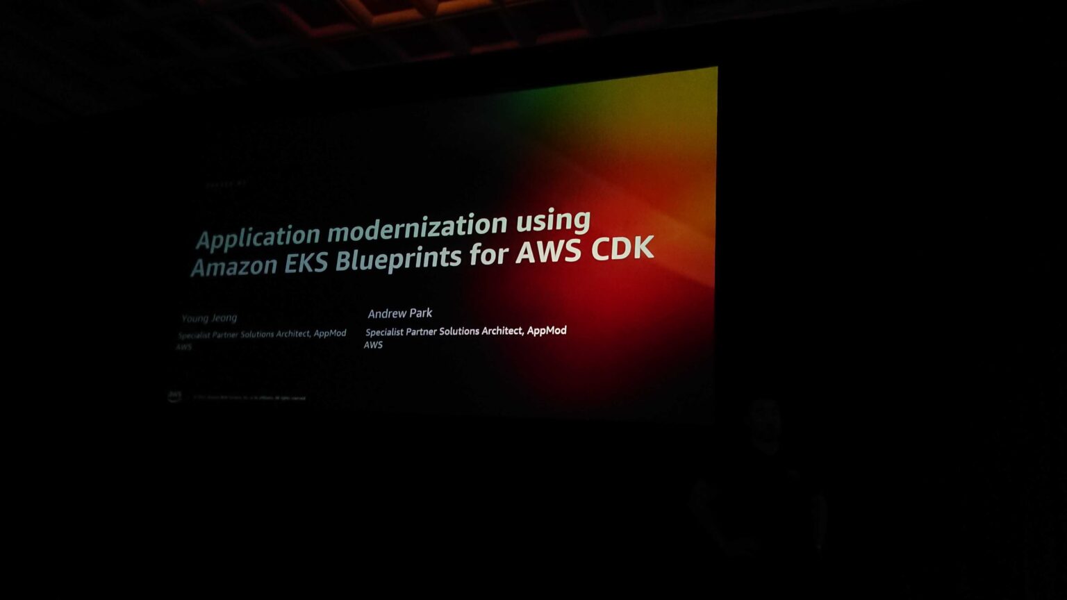 [レポート]Application modernization using Amazon EKS Blueprints for AWS CDK #reinvent | DevelopersIO