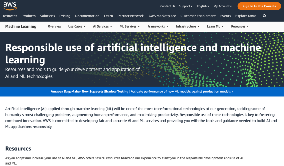 AWSのAI系サービスの理解を深めるためのドキュメント、AWS AI Service Cardsがリリースされました #reinvent | DevelopersIO
