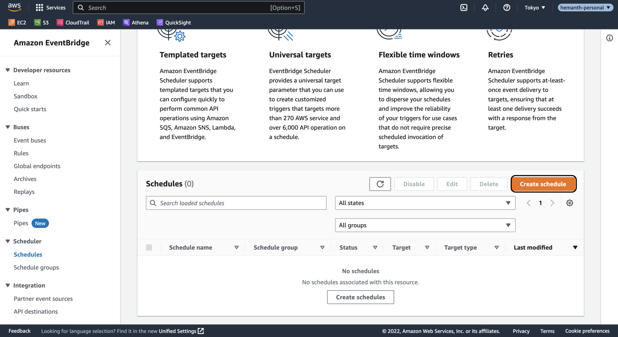 Triggering Event at specific time using Amazon EventBridge into SQS ...