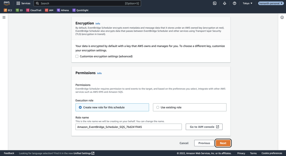 Triggering Event at specific time using Amazon EventBridge into SQS | DevelopersIO