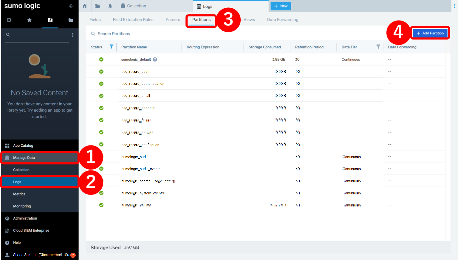 Sumo Logic – Partition の作成方法と注意点について | DevelopersIO
