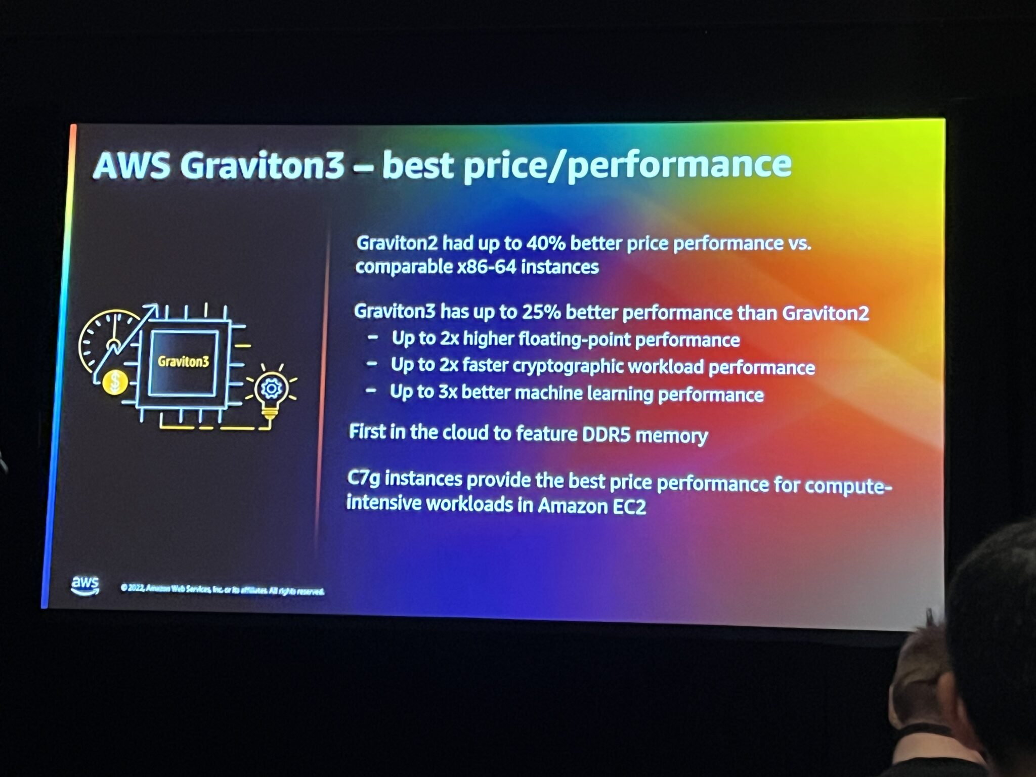 [レポート] Boosting .NET application performance with Arm64 and AWS Graviton3 #reinvent #XNT401 ...