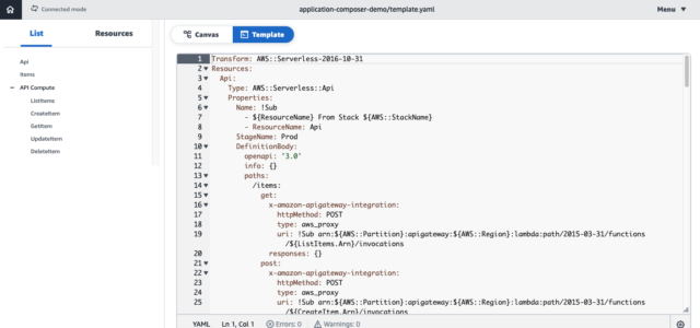 Aws Application Composerのチュートリアルをやってみた Reinvent Developersio