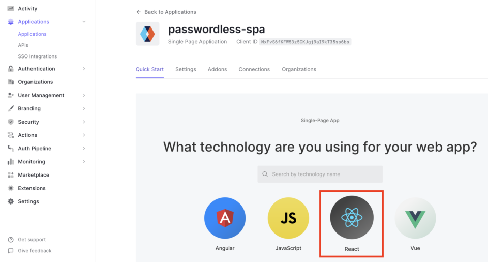 ReactでAuth0のマジックリンクを試してみた | DevelopersIO