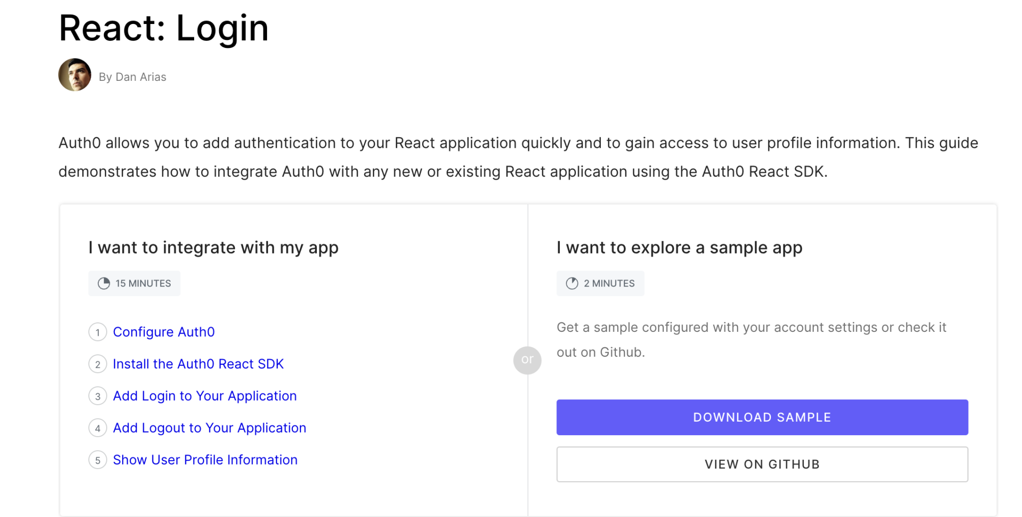 ReactでAuth0のマジックリンクを試してみた | DevelopersIO