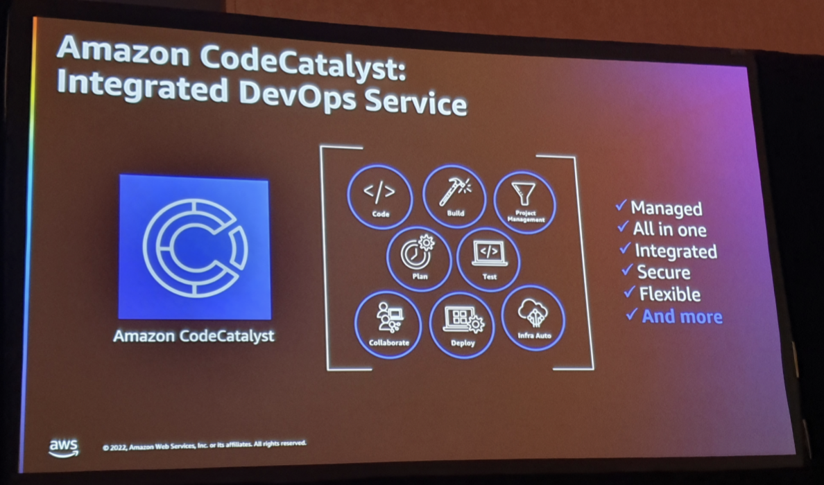Amazon CodeCatalyst로 첫 번째 프로젝트 구축 #reinvent #DOP306 | DevelopersIO