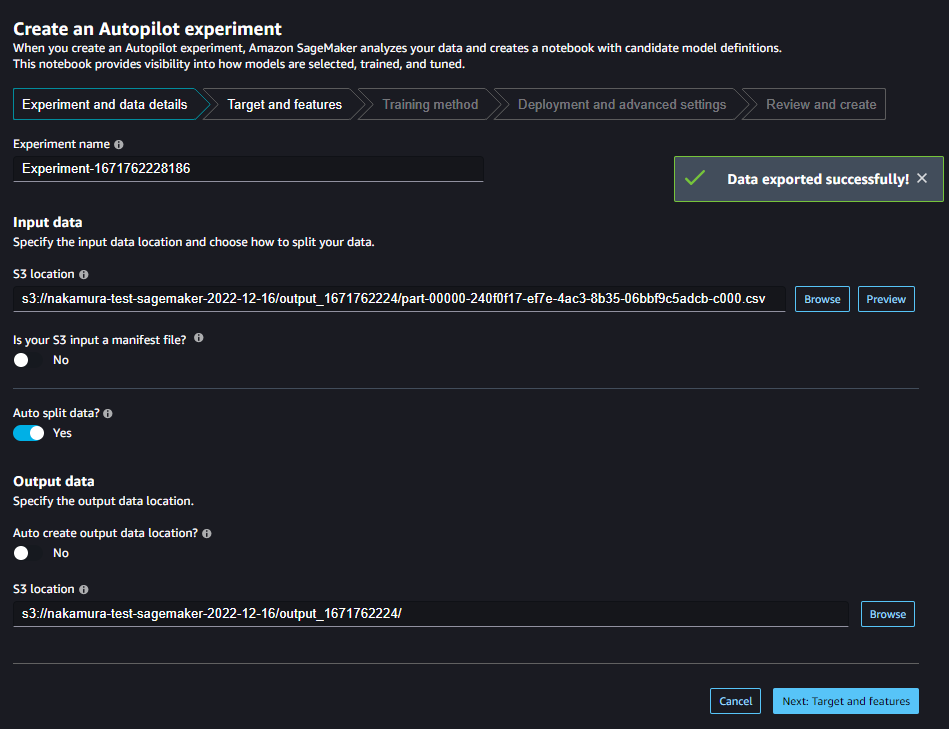 Amazon SageMaker Data Wranglerに再入門する（2022年12月版）その2 | DevelopersIO